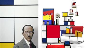 在蒙德里安的世界，给家居生活来点艺术的快感！